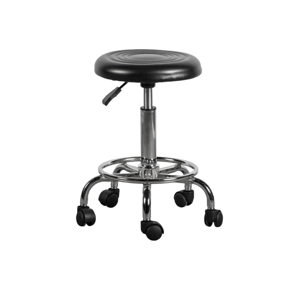 Basic Black Stool – Ergonomic Comfort by i-Medstetic
