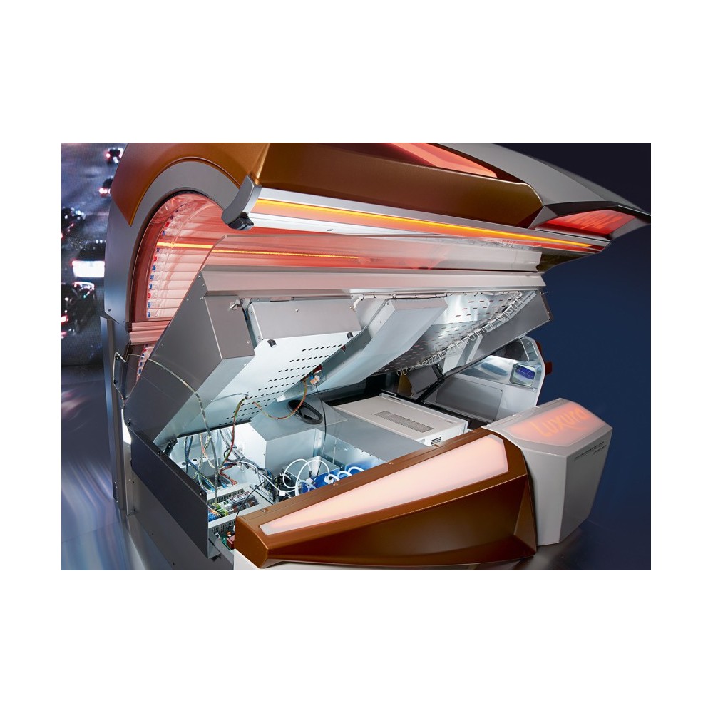Luxura VEGAZ 8200 Solarium – Bronzage intense, haute technologie
