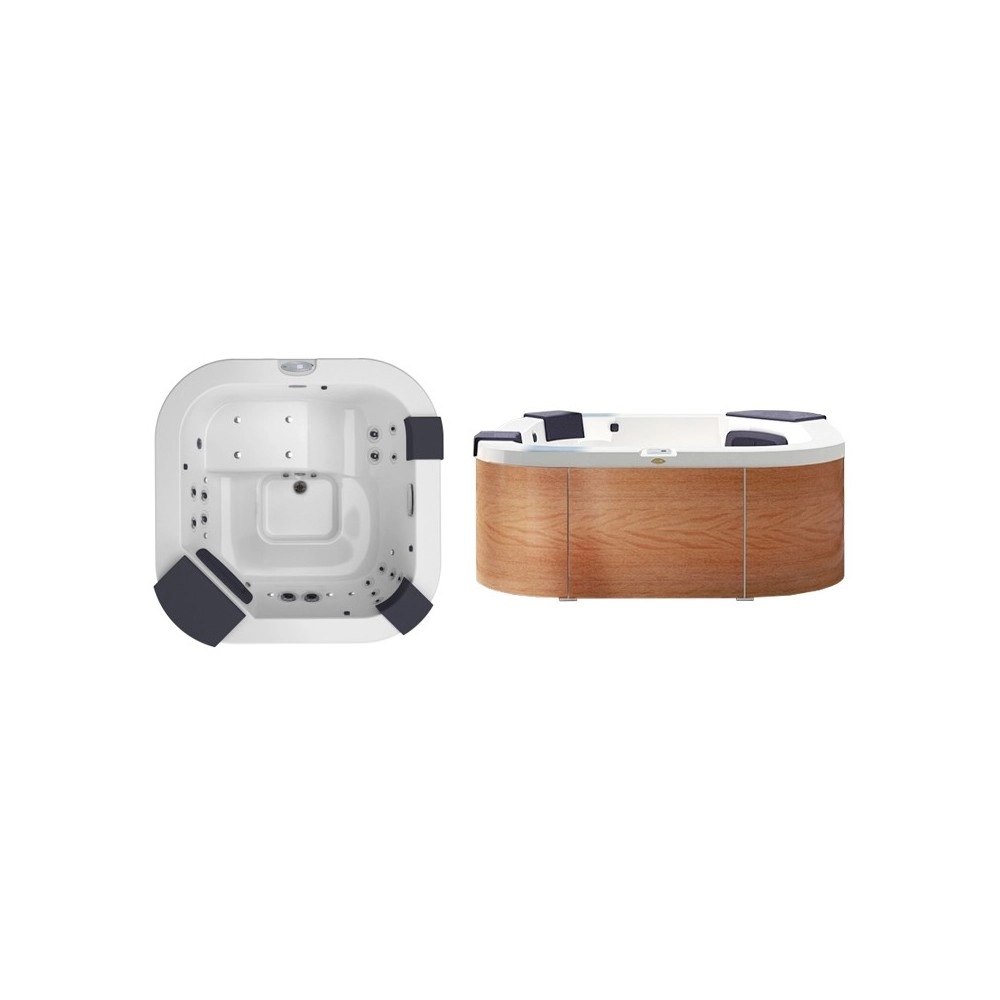Jacuzzi 4 Plazas Delfi2 con 16 Jets PowerPro | Hidromasaje Exterior Spa