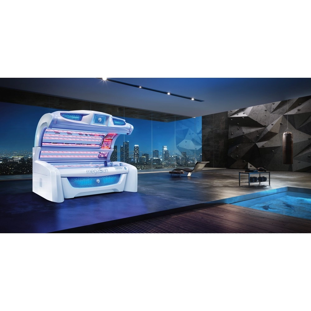 MegaSun 7800 Alpha HybridSun, solarium avanzado con bronceado uniforme