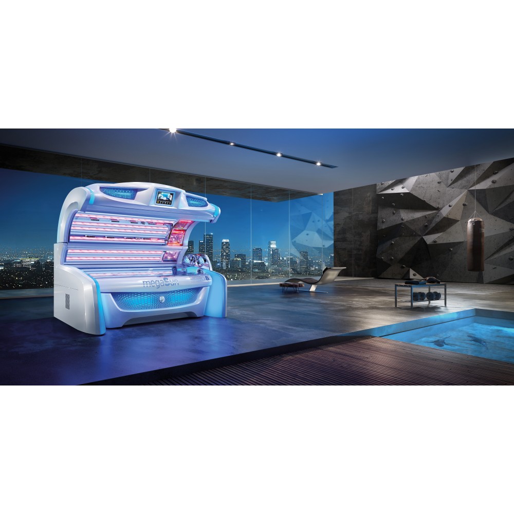 MegaSun 7800 Alpha HybridSun, solarium avanzado con bronceado uniforme
