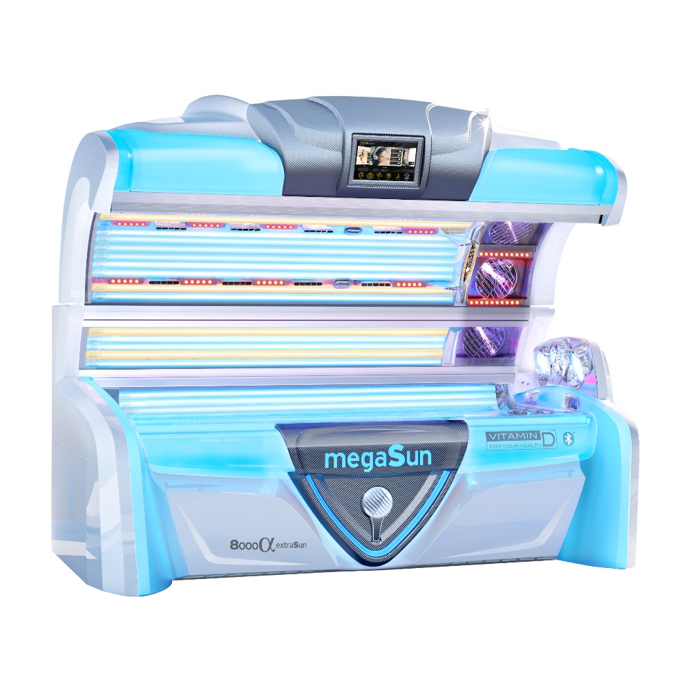 Megasun 4800 extraSun Solarium: bronceado perfecto y confort