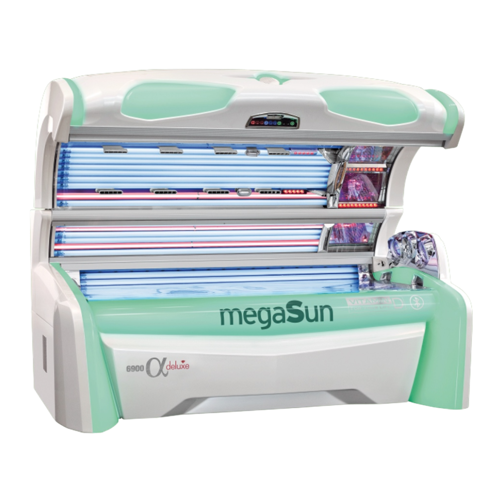 Megasun 6900 Alpha: bronceado profesional y cuidado de la piel