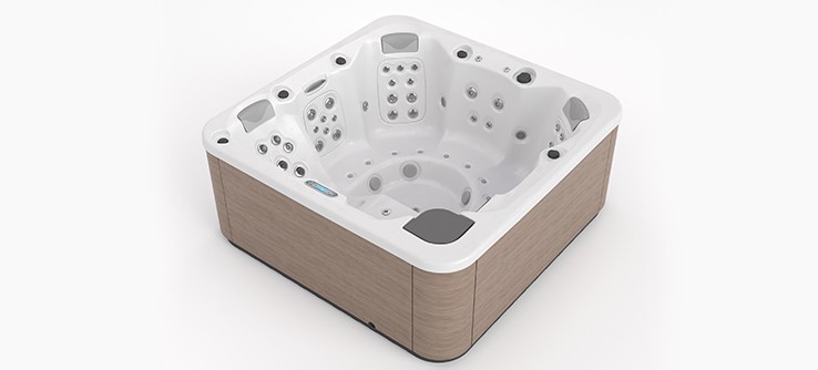 SOFT JACUZZI outdoor spa – spacious, energy-saving, silent