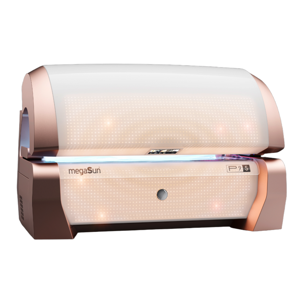 Megasun P9S smartSun Tanning Bed – Advanced Skin Care & Comfort