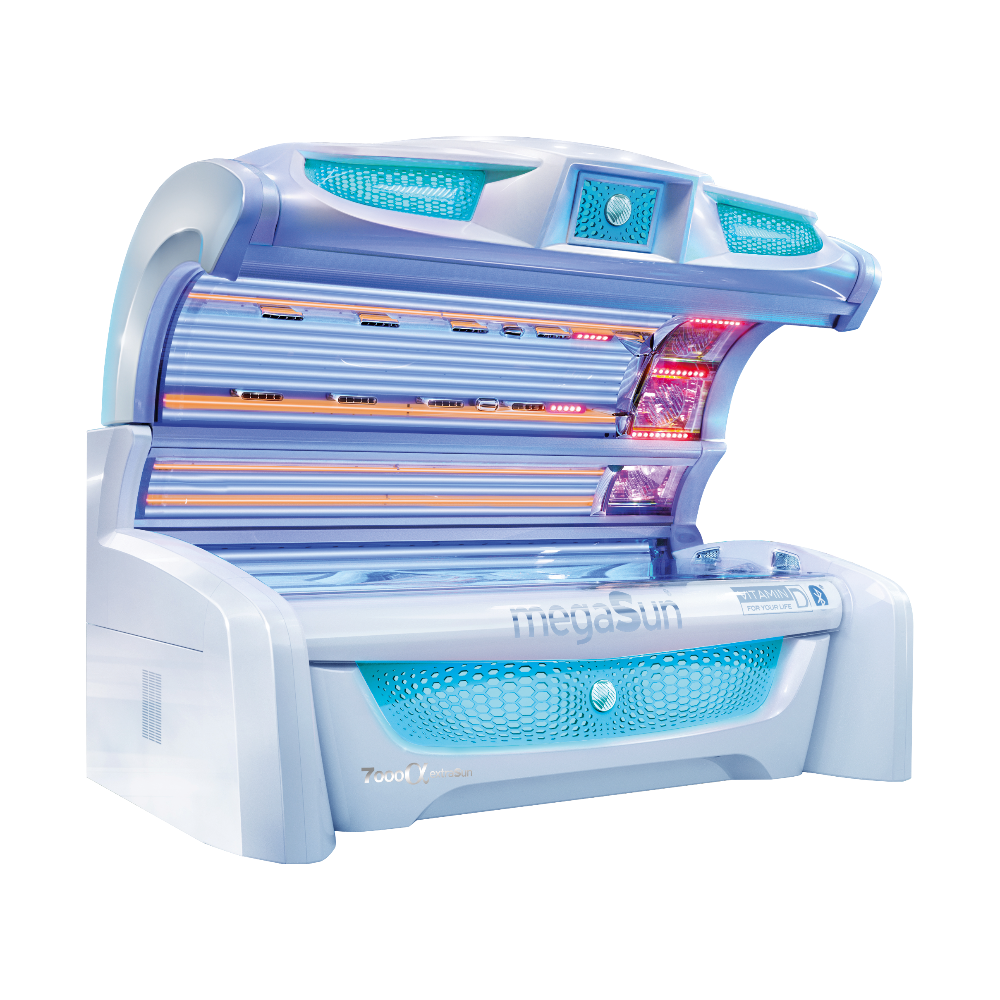 MegaSun 7000 Alpha extraSun: bronceado uniforme y confort premium