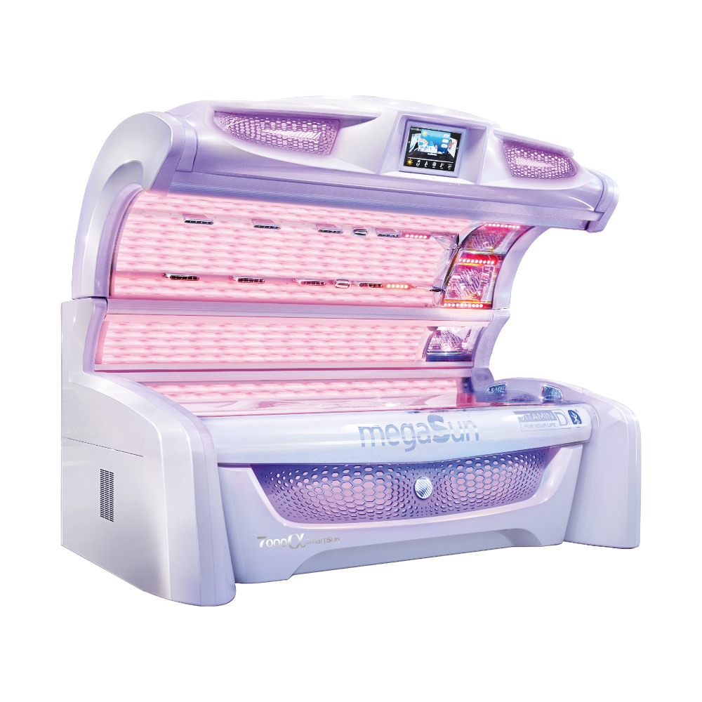 MegaSun 7000 Alpha SmartSun, bronceado uniforme y piel radiante