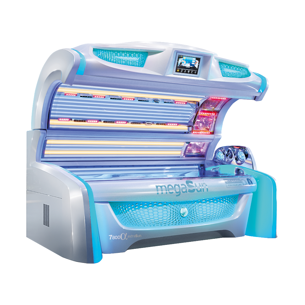 Megasun 8000 Alpha extraSun: bronceado rápido y piel revitalizada