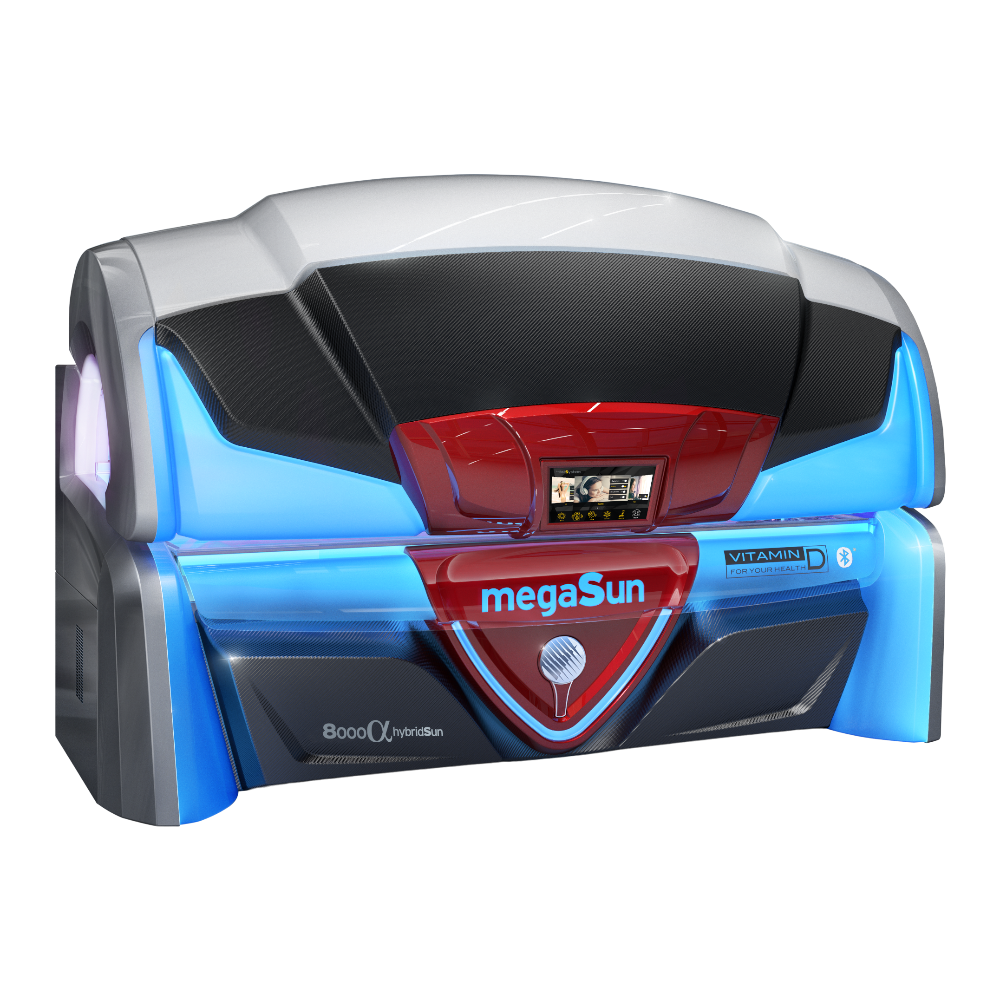 MegaSun 8000 Alpha HybridSun: bronceado y cuidado de la piel