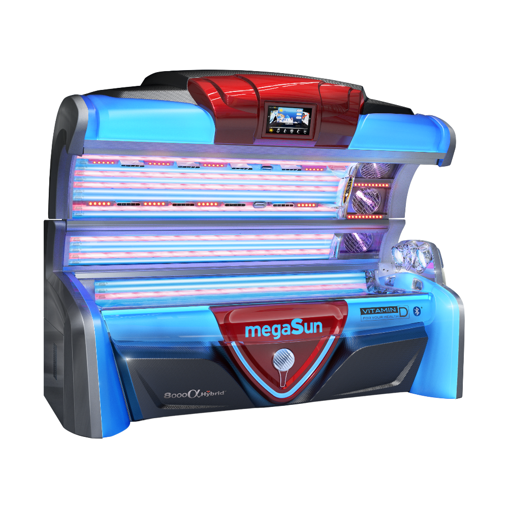 MegaSun 8000 Alpha HybridSun: bronceado y cuidado de la piel